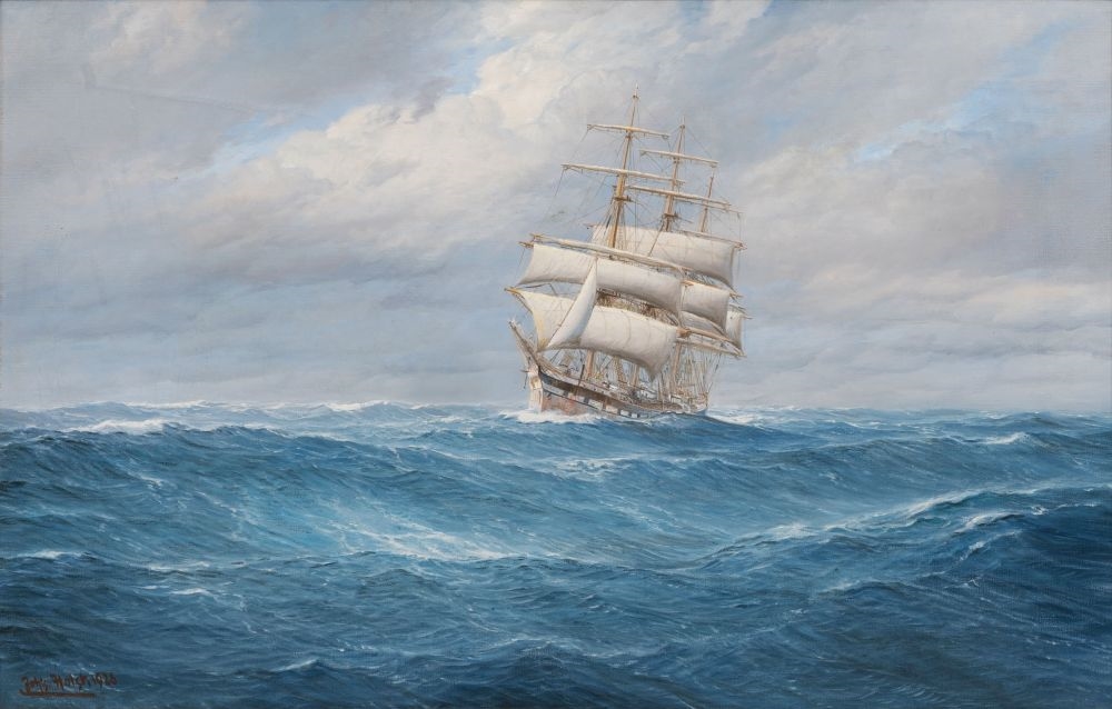 Johannes Holst | THREE-MASTER (1963) | MutualArt