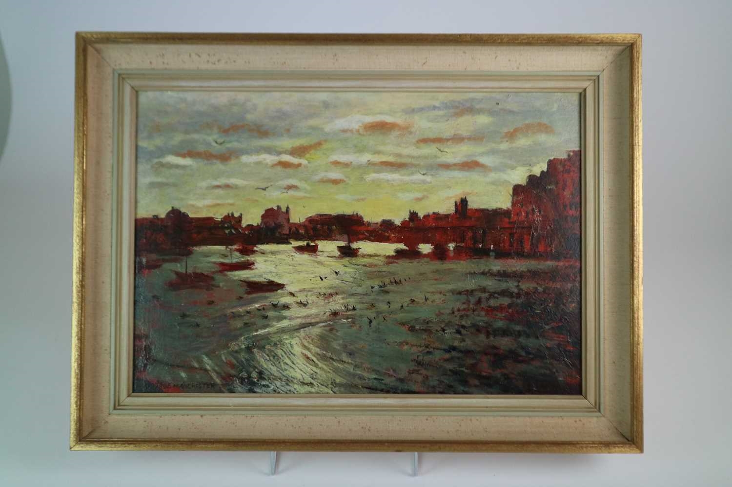 George Manchester | Low Tide, Sunset | MutualArt