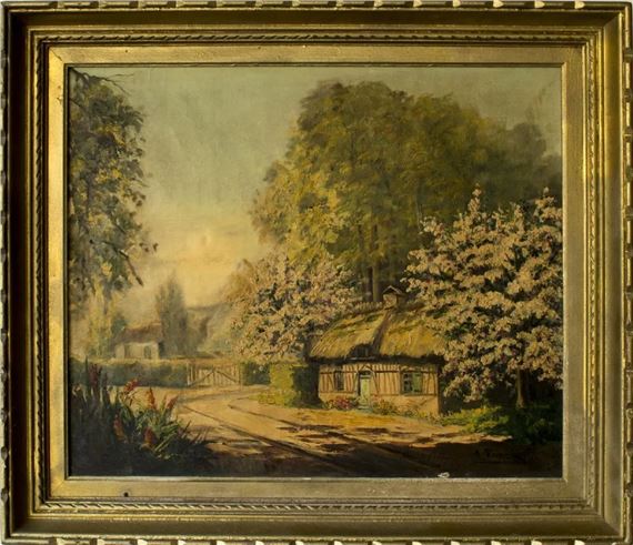 Andre Franchet | Cottage in Spring | MutualArt