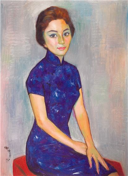 Shiy De Jinn | Portrait of Nora Sun (1960) | MutualArt