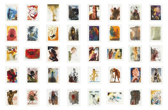 Salvador Dalí | 40 Paintings of The Bible (1964) | MutualArt