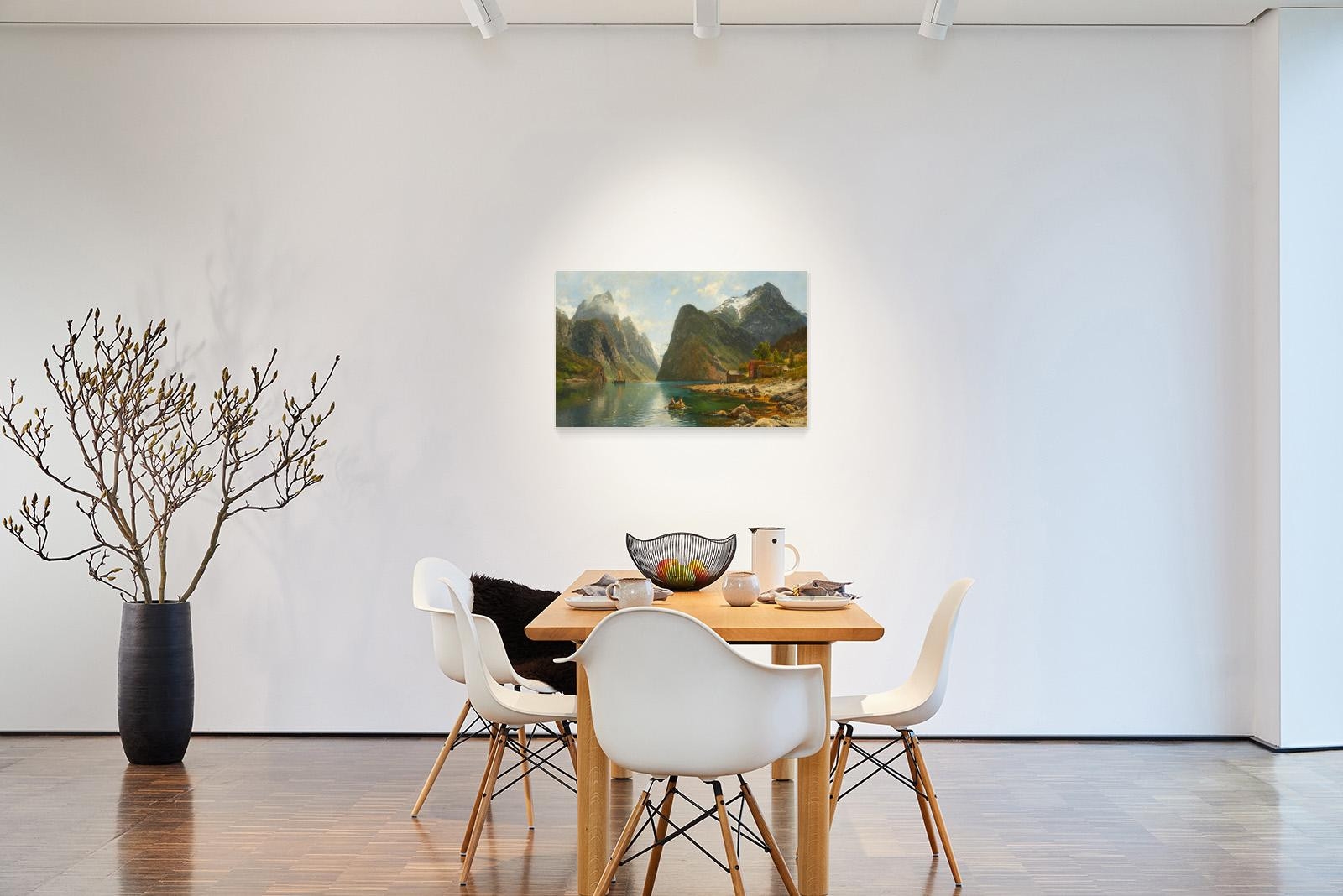 Anders Askevold | Fjord in Norway. (1890) | MutualArt