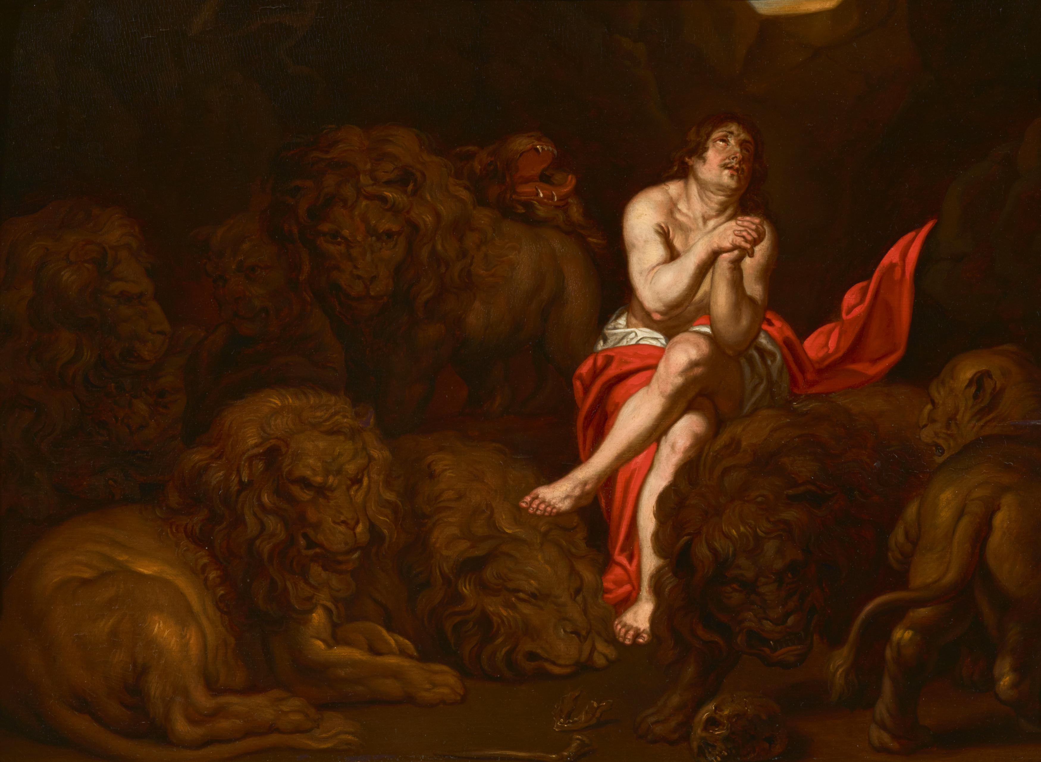 Peter Paul Rubens | Daniel in the Lion's Den. | MutualArt
