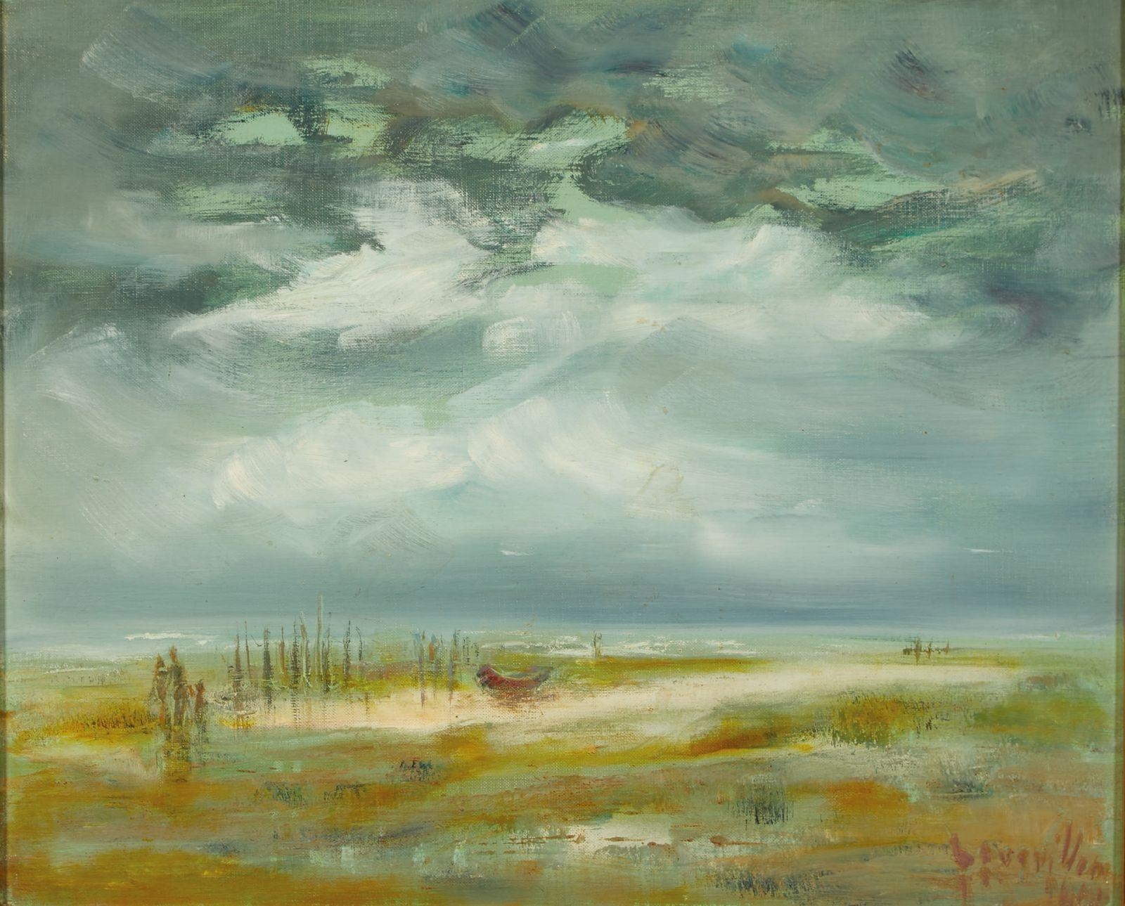 Robert Bouquillon | Gros temps, côte d’opale | MutualArt