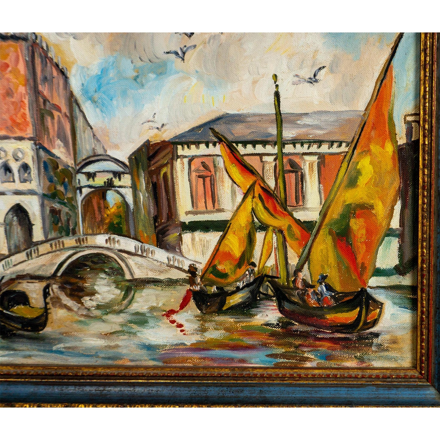 Geoffrey Holt | Depicting a View on a Venetian Canal | MutualArt