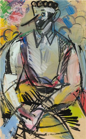 Siegfried Anzinger | Untitled (1981) | MutualArt