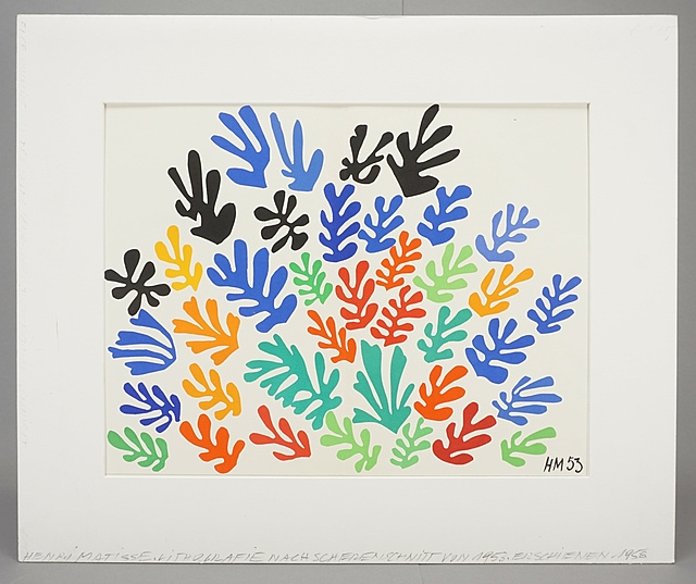 Henri Matisse | La Gerbe (Die Garbe) (1958) | MutualArt