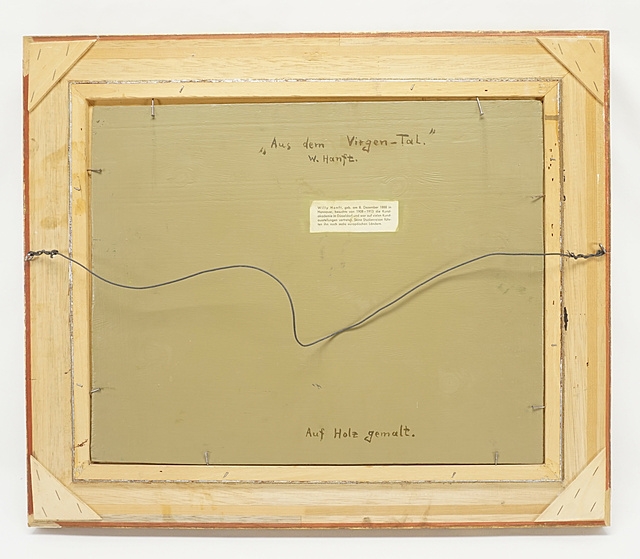Willy Hanft | Aus dem Virgen-Tal | MutualArt