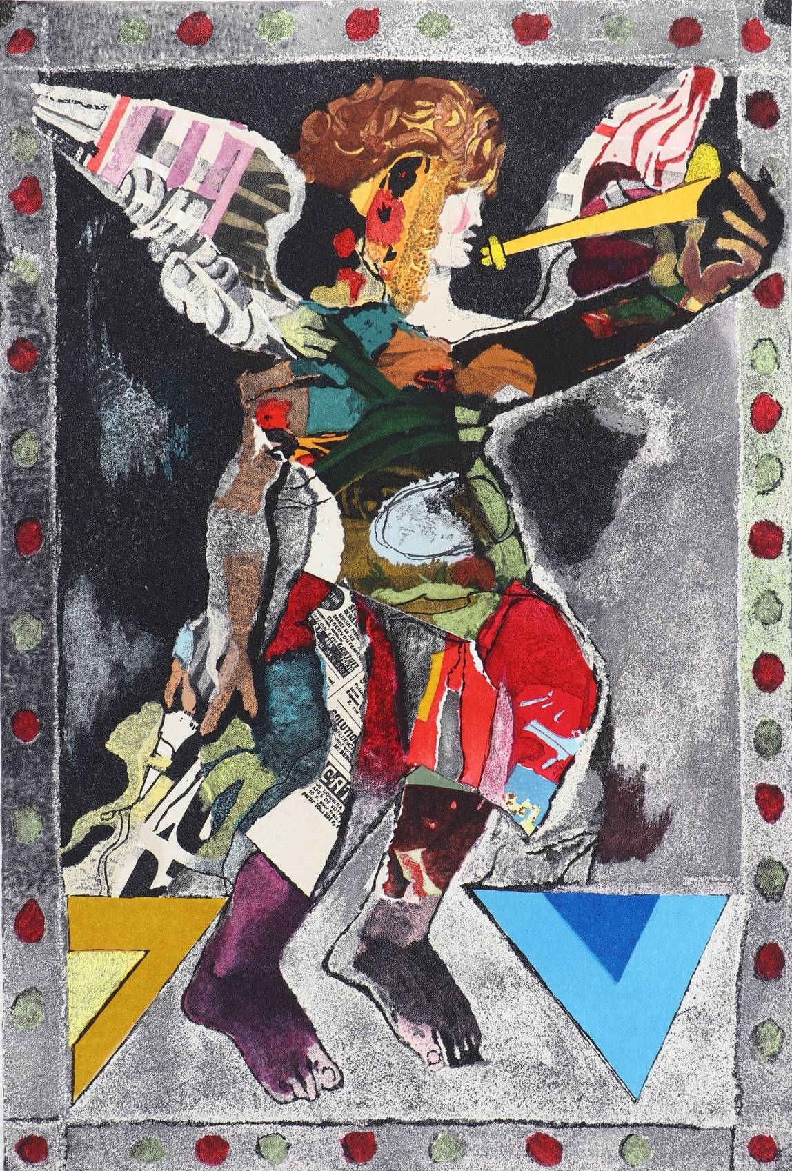 Franco Gentilini | Woman looking in a mirror with a skeleton behind her ...
