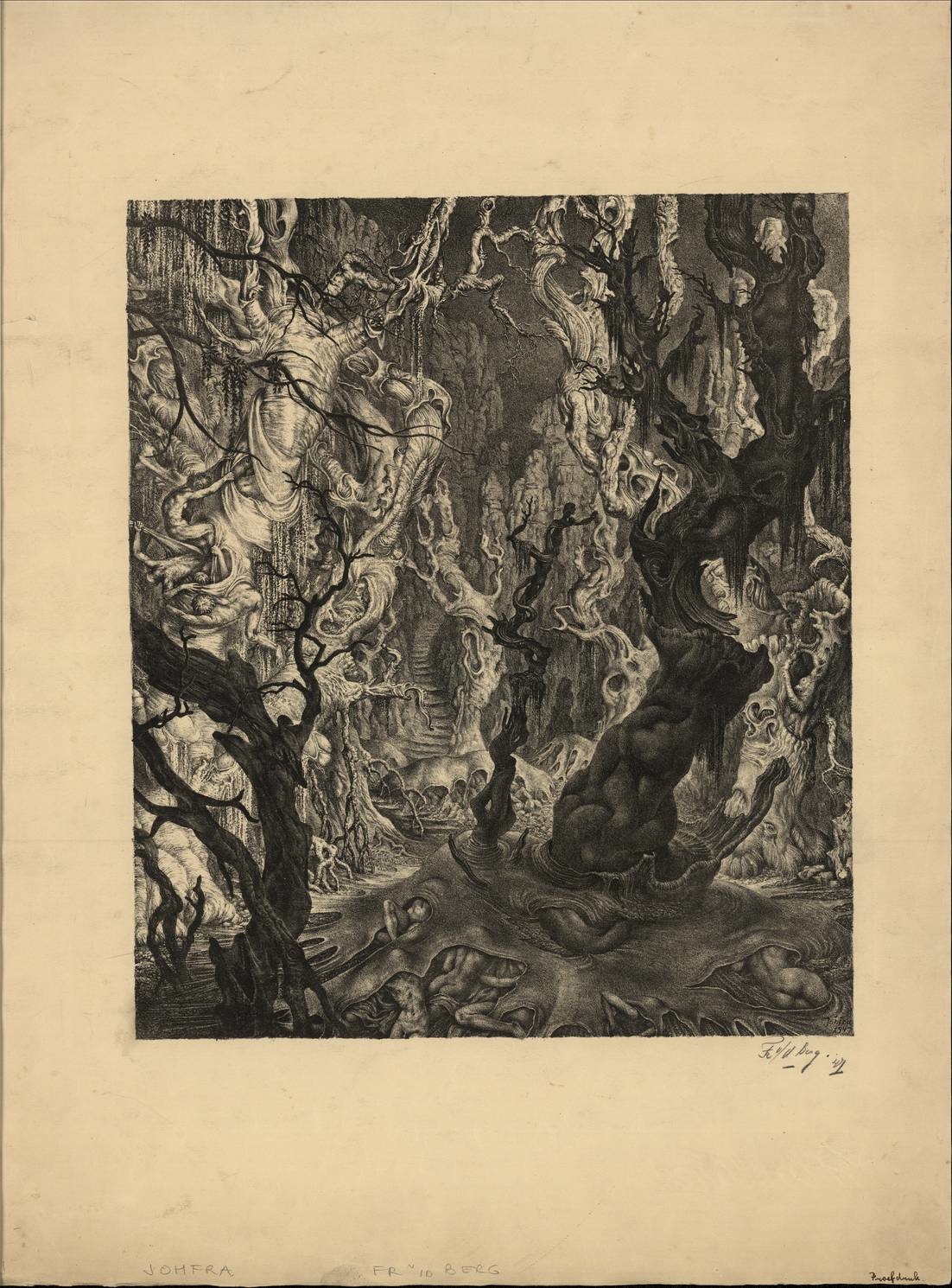 Johfra Bosschart | Dante Divina Comedia Inferno Canto Primo (1919 ...
