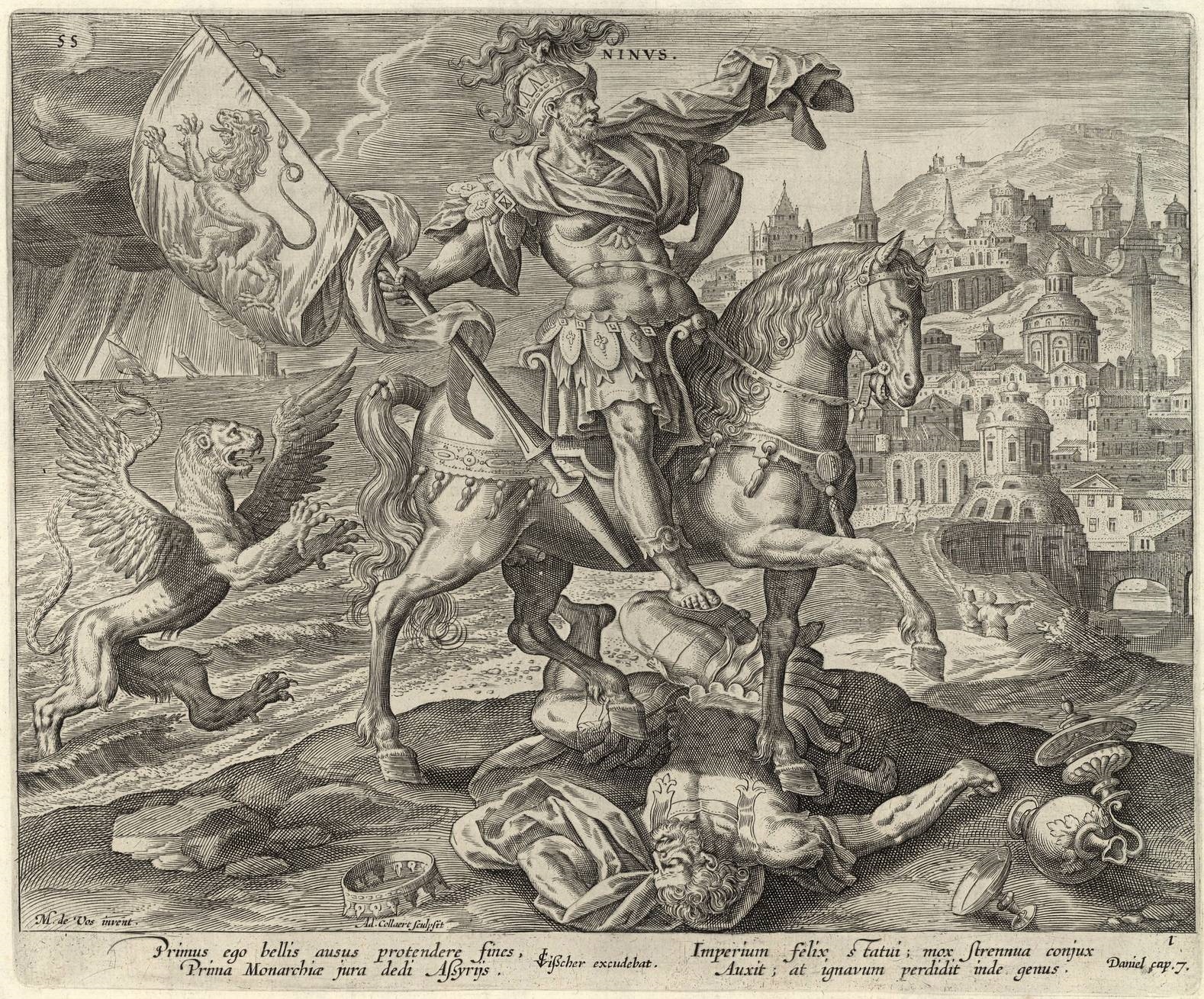 Adriaen Collaert | Rulers of Antiquity (1560) | MutualArt