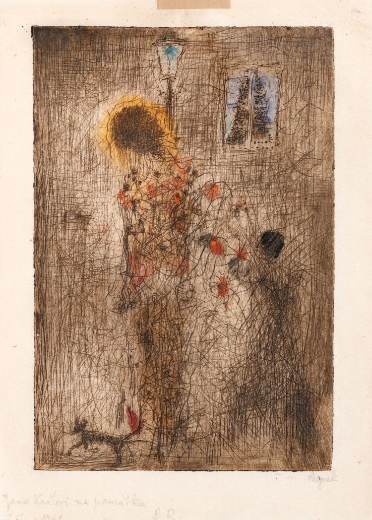 Bohuslav Reynek | The Flagellation (1965) | MutualArt