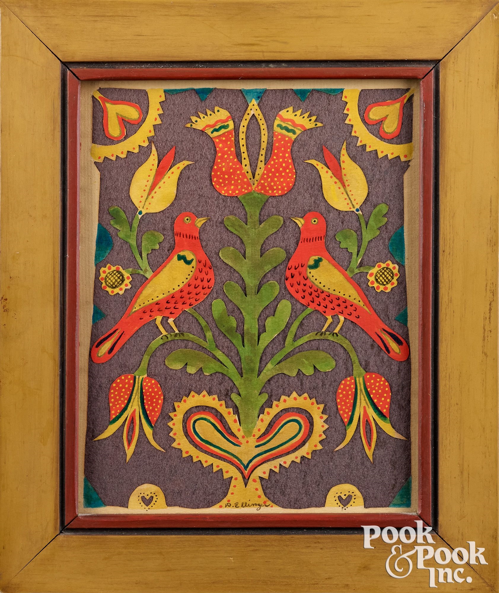 David Ellinger | A theorem: still life with bowl of fruit and bird ...