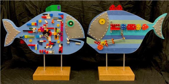 Bob Harrison | Lego-fish | MutualArt