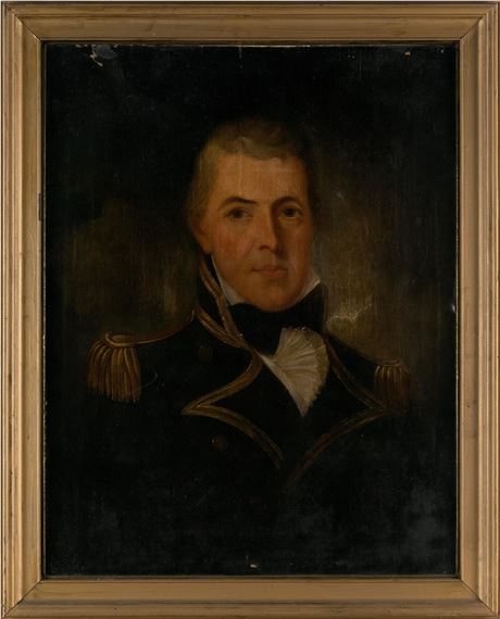 English School, 19th Century | Portrait of Capt (1770) | MutualArt