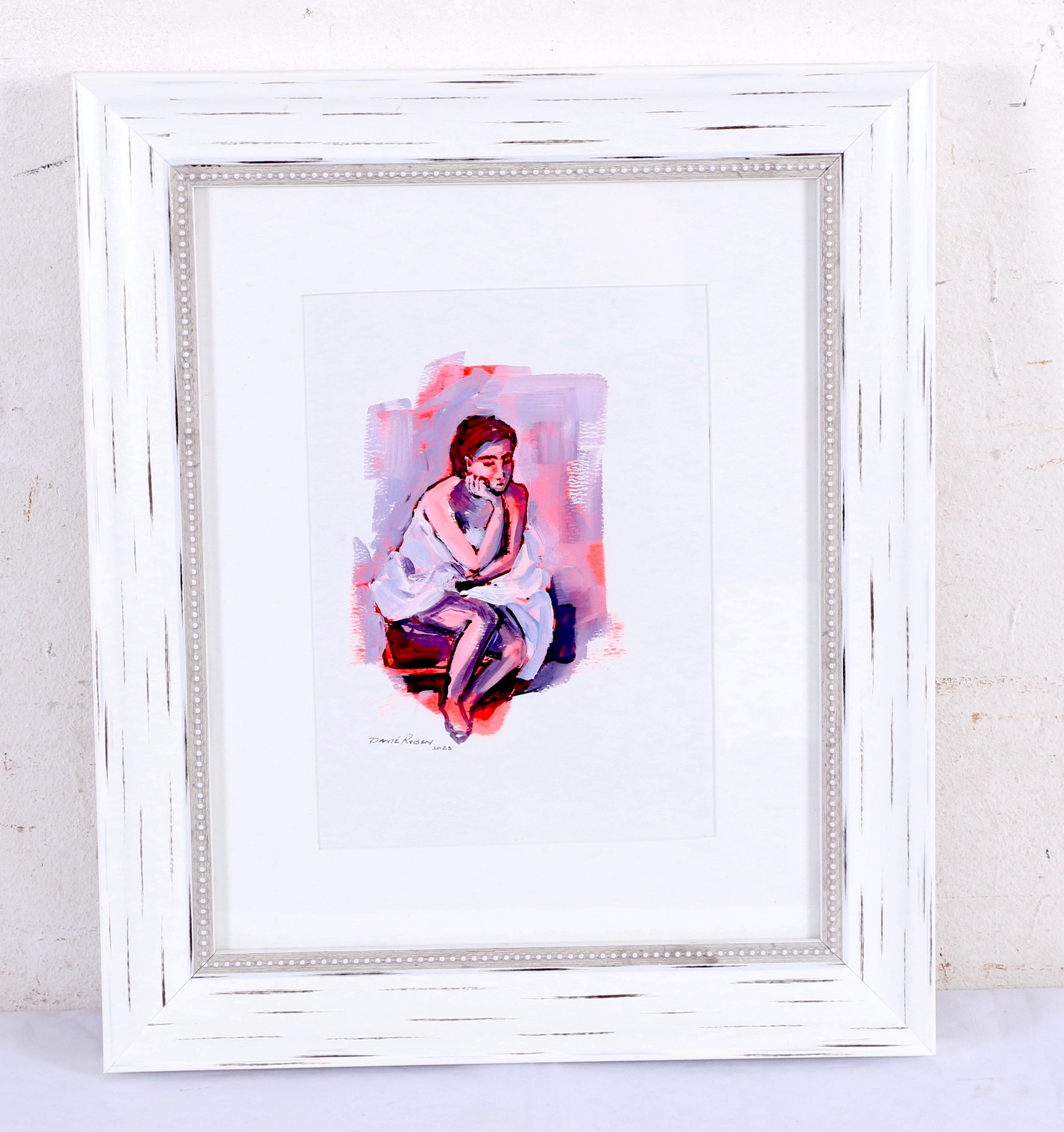 Dante Ruben | SEATED LADY (2023) | MutualArt