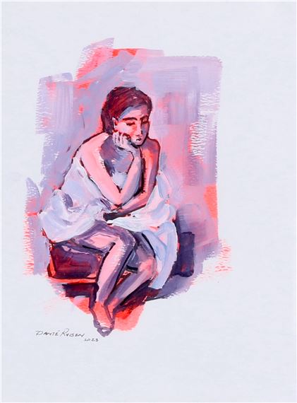 Dante Ruben | SEATED LADY (2023) | MutualArt