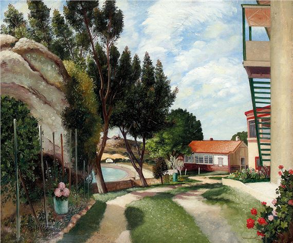 Adrian George Feint | Summer Afternoon, Pittwater (1948) | MutualArt