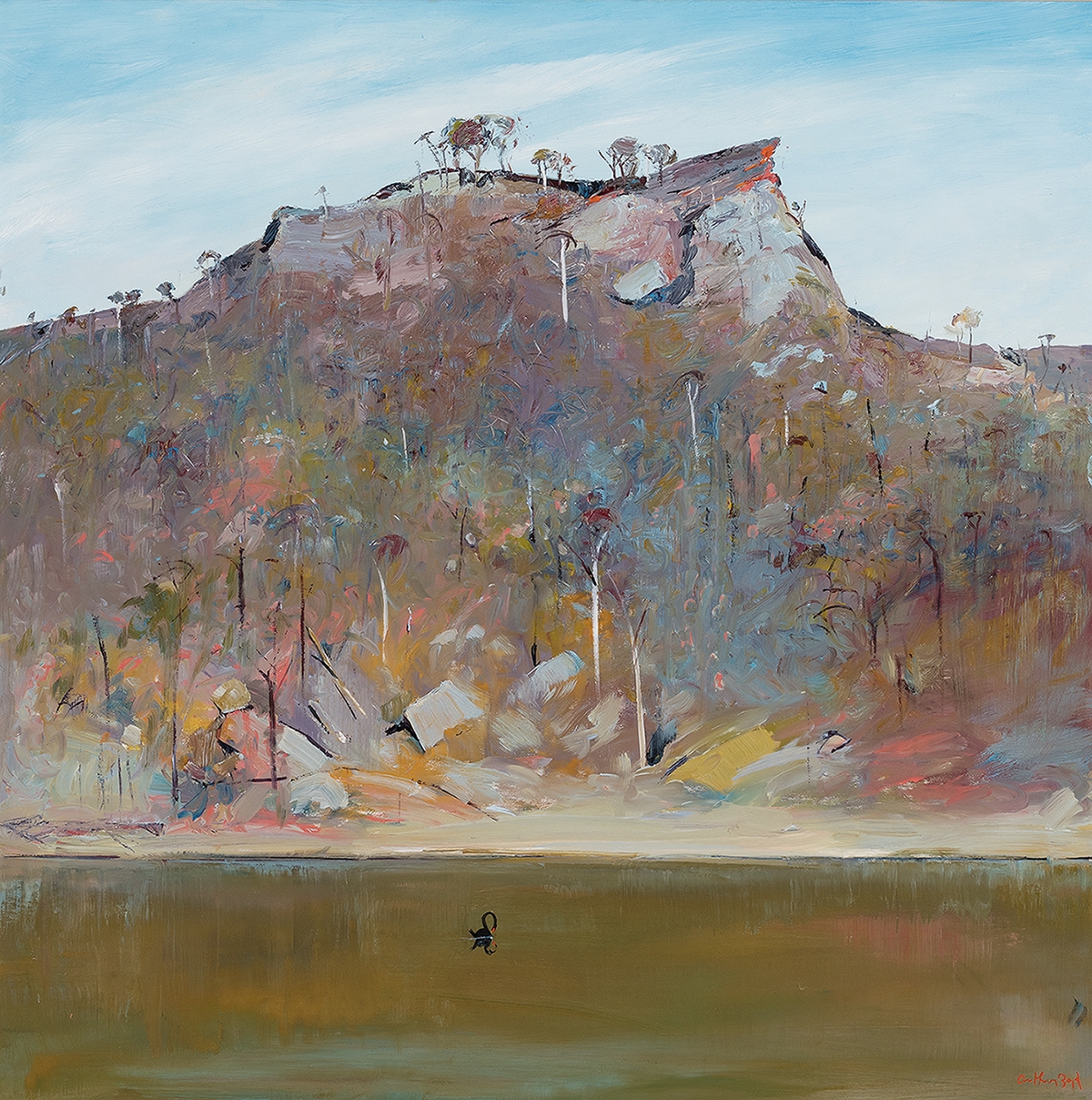 Arthur Boyd | Shoalhaven Landscape (1980s) | MutualArt