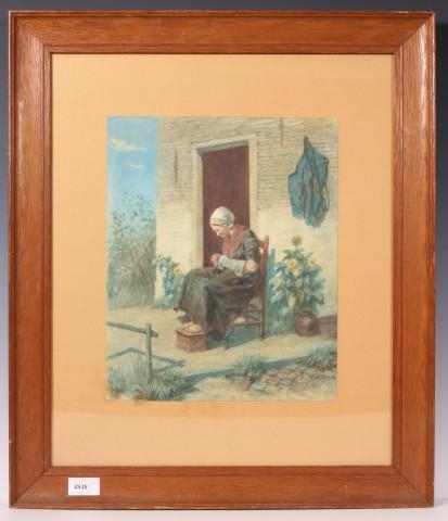 David Adolph Constant Artz | A QUIET SMOKE | MutualArt