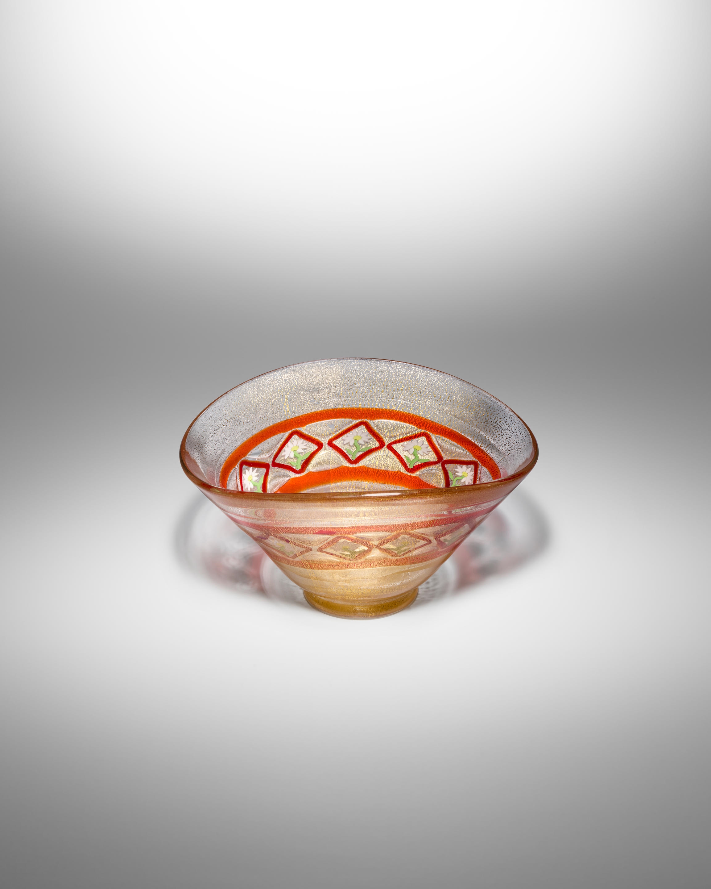 Ercole Barovier | Rare Murrine Policrome Bowl (Circa 1965) | MutualArt