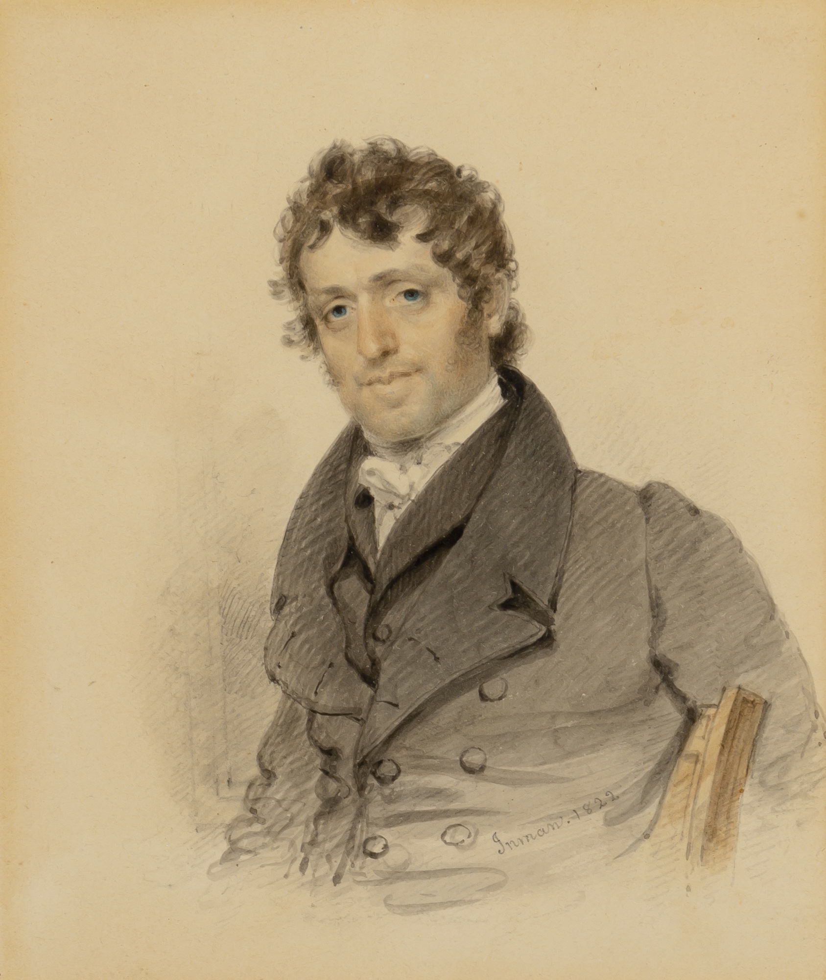 Henry Inman | Portrait of a Gentleman (1822) | MutualArt