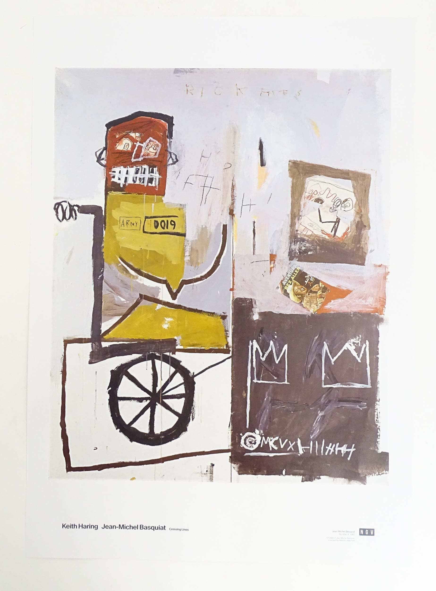 Keith Haring | Ast century Jean-Michel Basquiat / Exhibition for ...