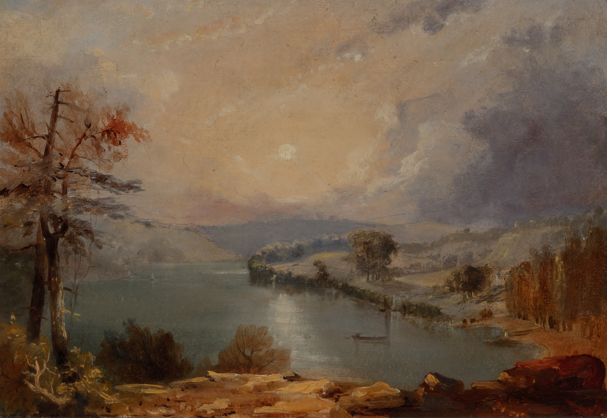 Russell Smith | Schuylkill Above the Falls (1835) | MutualArt