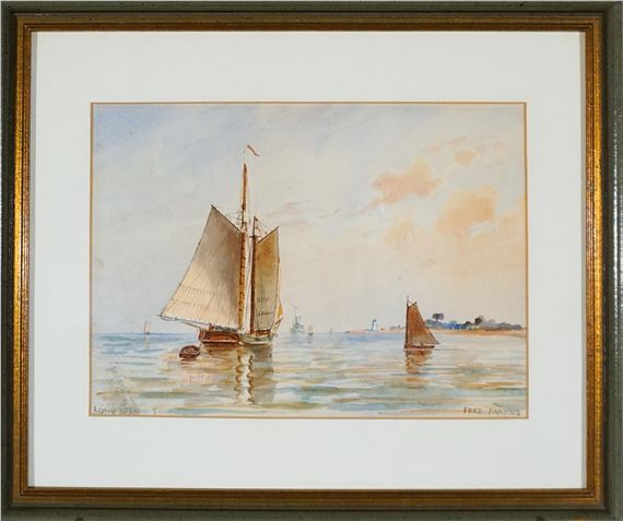 Fred Pansing | Long Island Sound and Wreck on Warhill | MutualArt