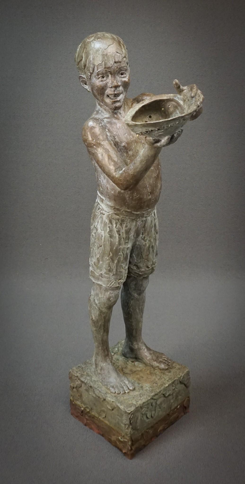 Gary Price | Boy with a Conch Shell | MutualArt