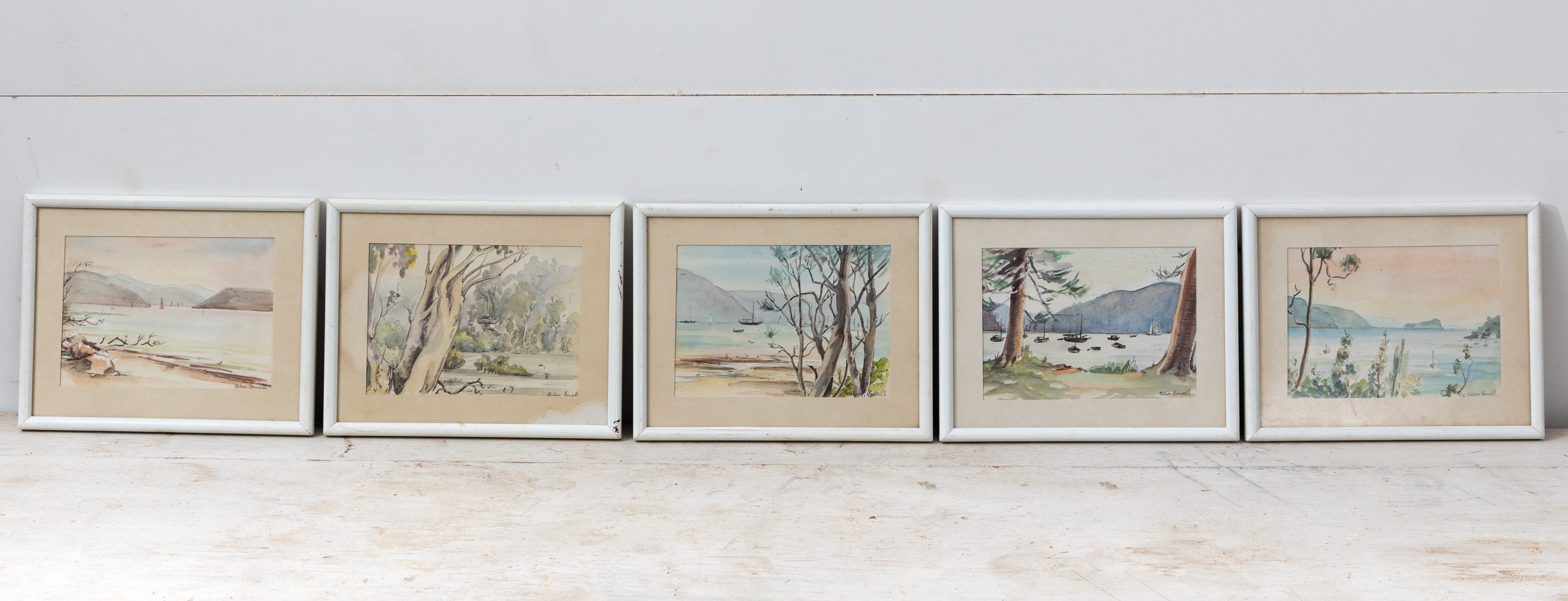 Ailsa Powell | A series of five small watercolours by Ailsa Powell ...
