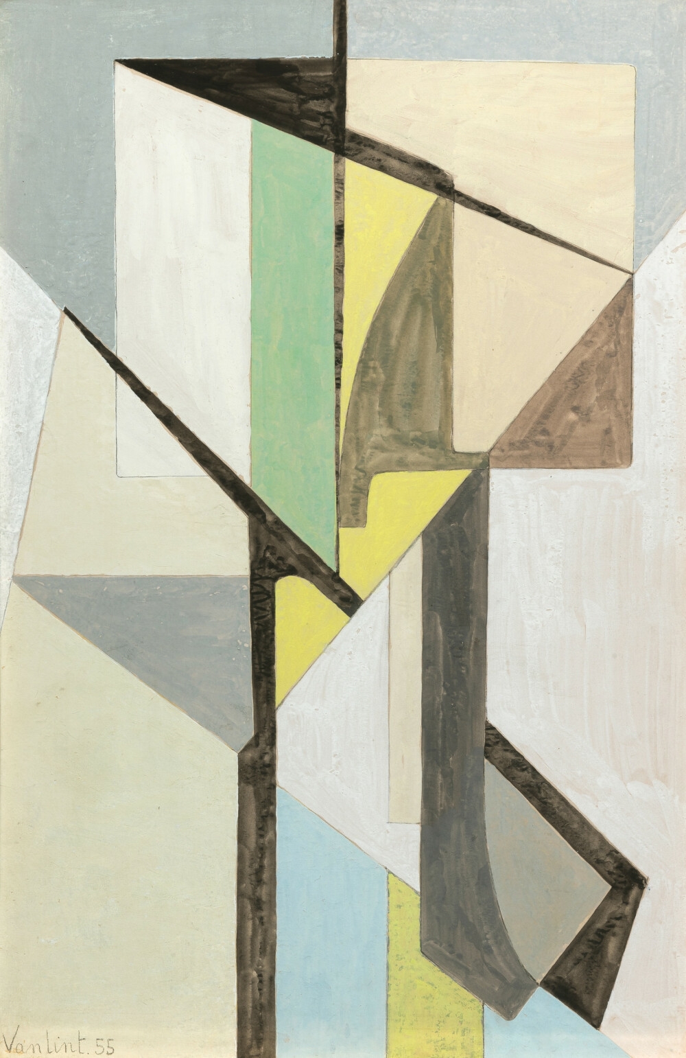 Louis Van Lint | Forme ascensionnelle (1955) | MutualArt