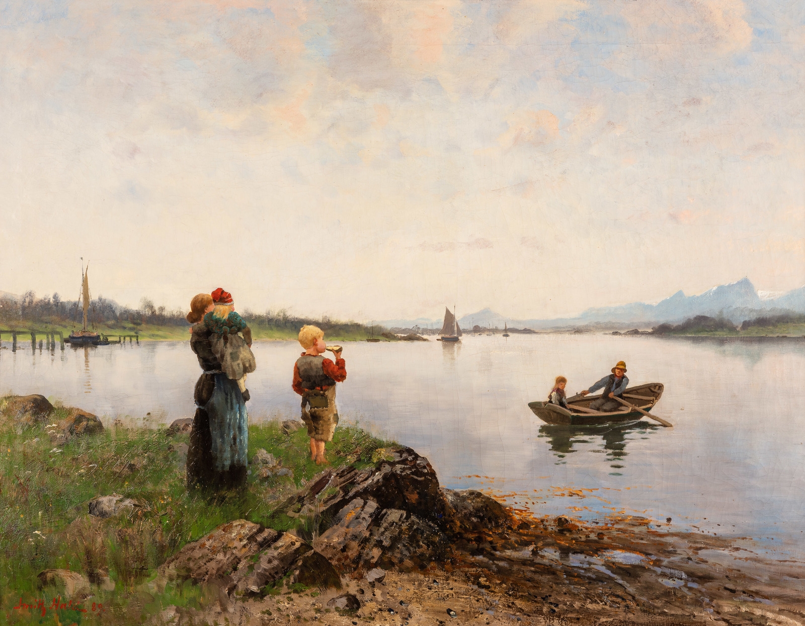 Carl Frithjof Smith | Aftenstemning (89) | MutualArt