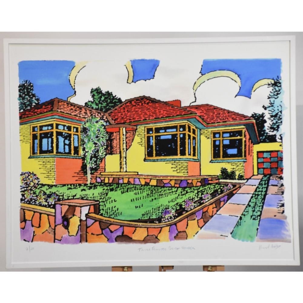 Howard Arkley | Shadow Factories (1989) | MutualArt