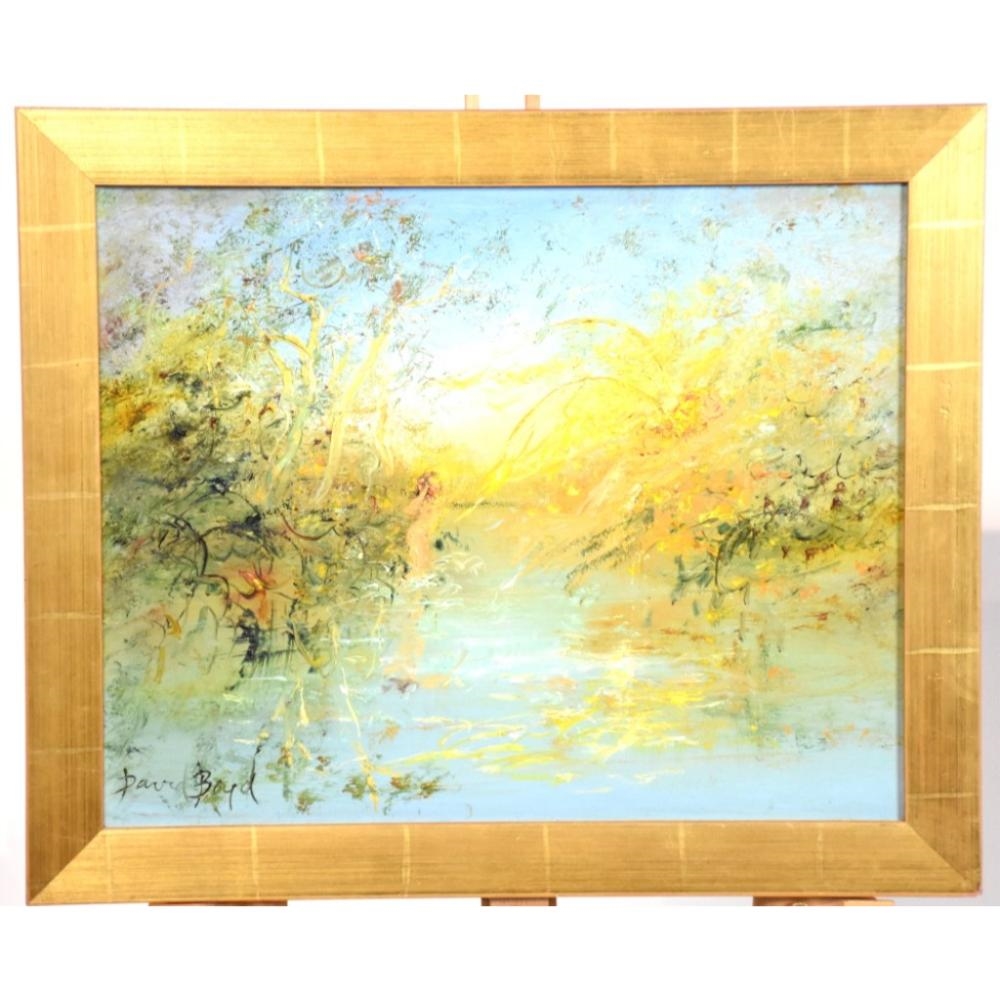 David Boyd | David Boyd- Europa swimming at Waterhole | MutualArt