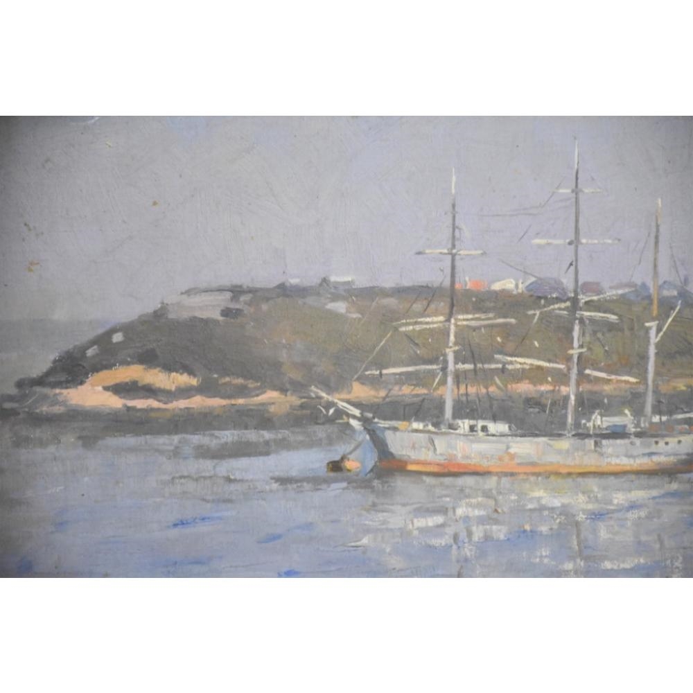 John William Ashton | Will Ashton- Boat in Harbour | MutualArt