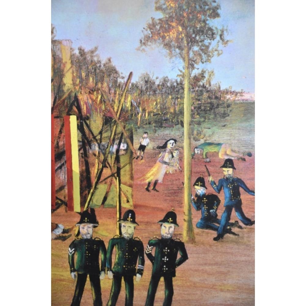 Sidney Nolan | Sidney Nolan- Mrs Reardon at Glenrowan | MutualArt