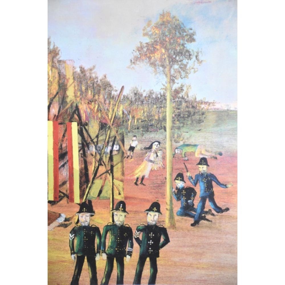 Sidney Nolan | Sidney Nolan- Mrs Reardon at Glenrowan | MutualArt