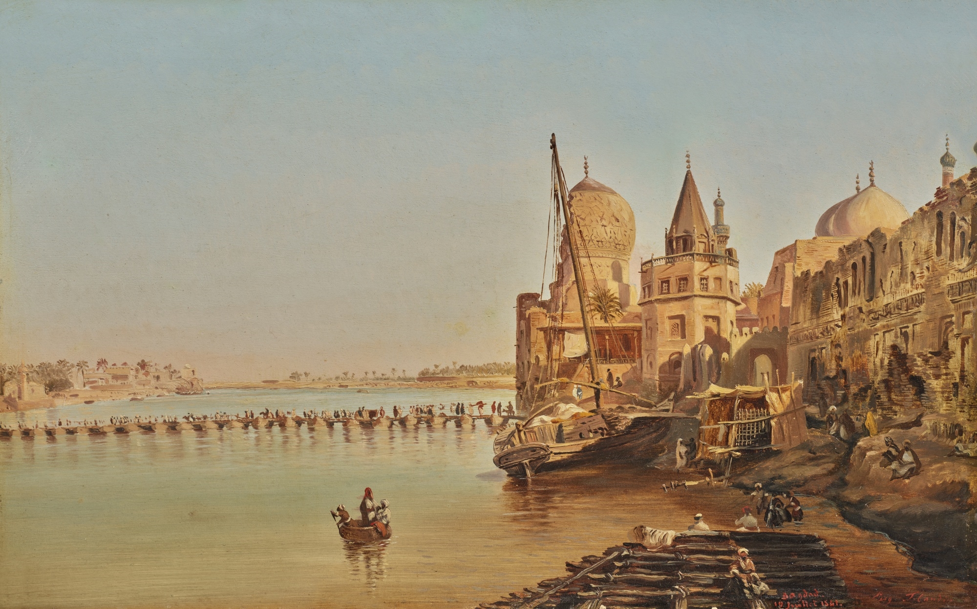 Eugène Flandin | The Fountain of Sultan Ahmed III, Constantinople ...