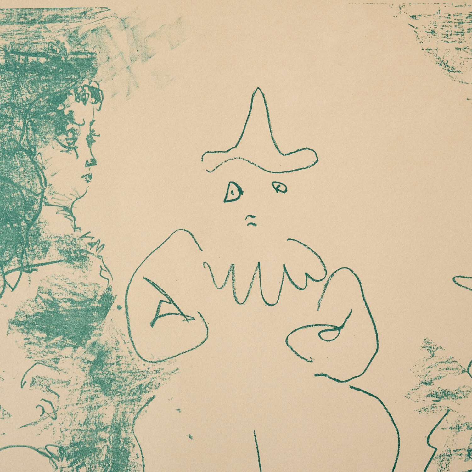 Pablo Picasso | L'ecuyère et Les Clowns (The Horsewoman and the Clowns ...