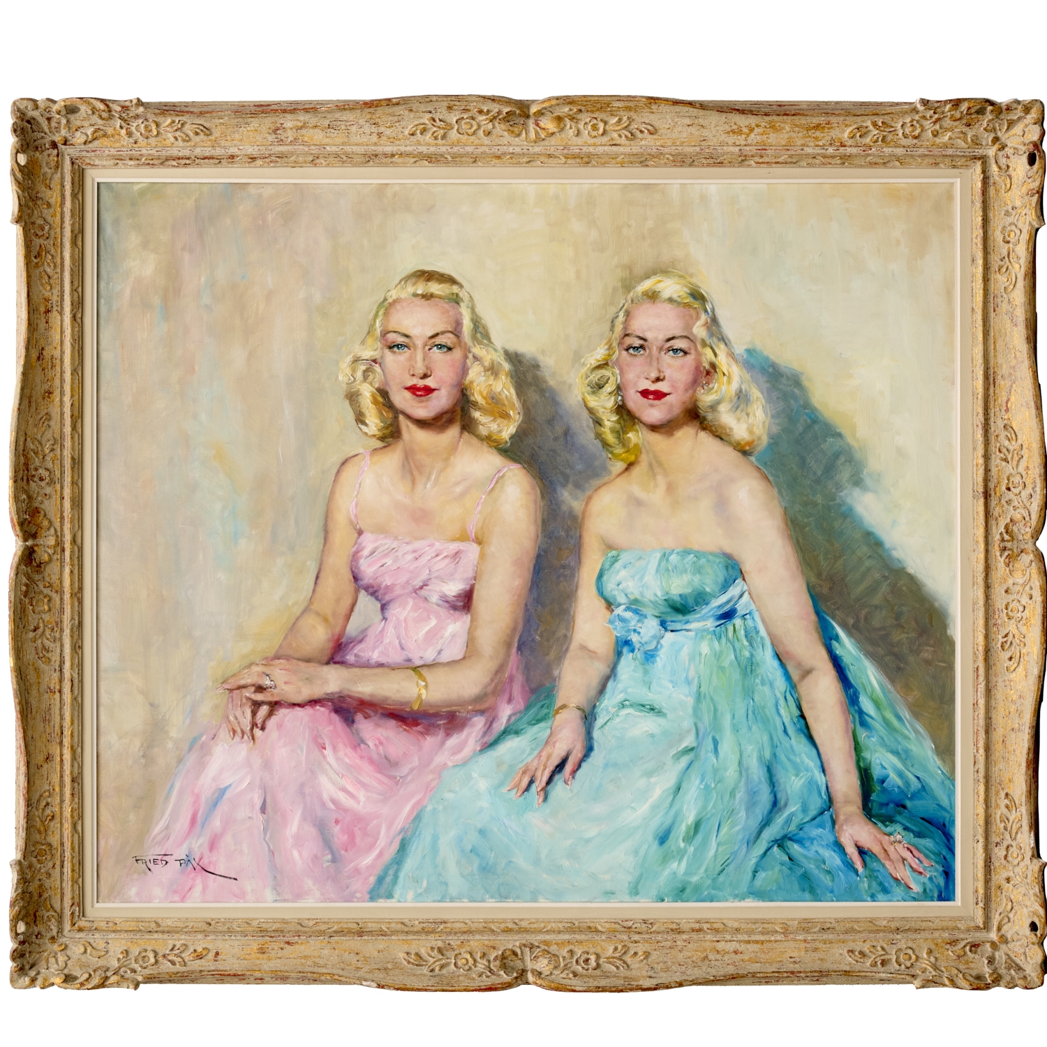 Pal Fried | Portrait of Dale and Gail (1959) | MutualArt