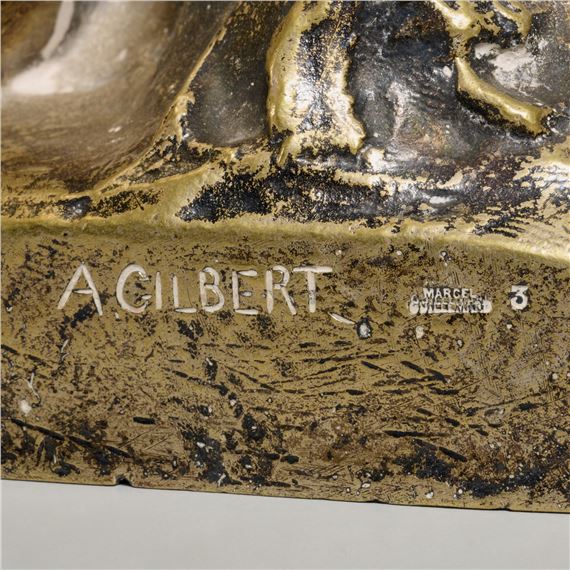 Alfred Gilbert | Nude Holding Dove | MutualArt