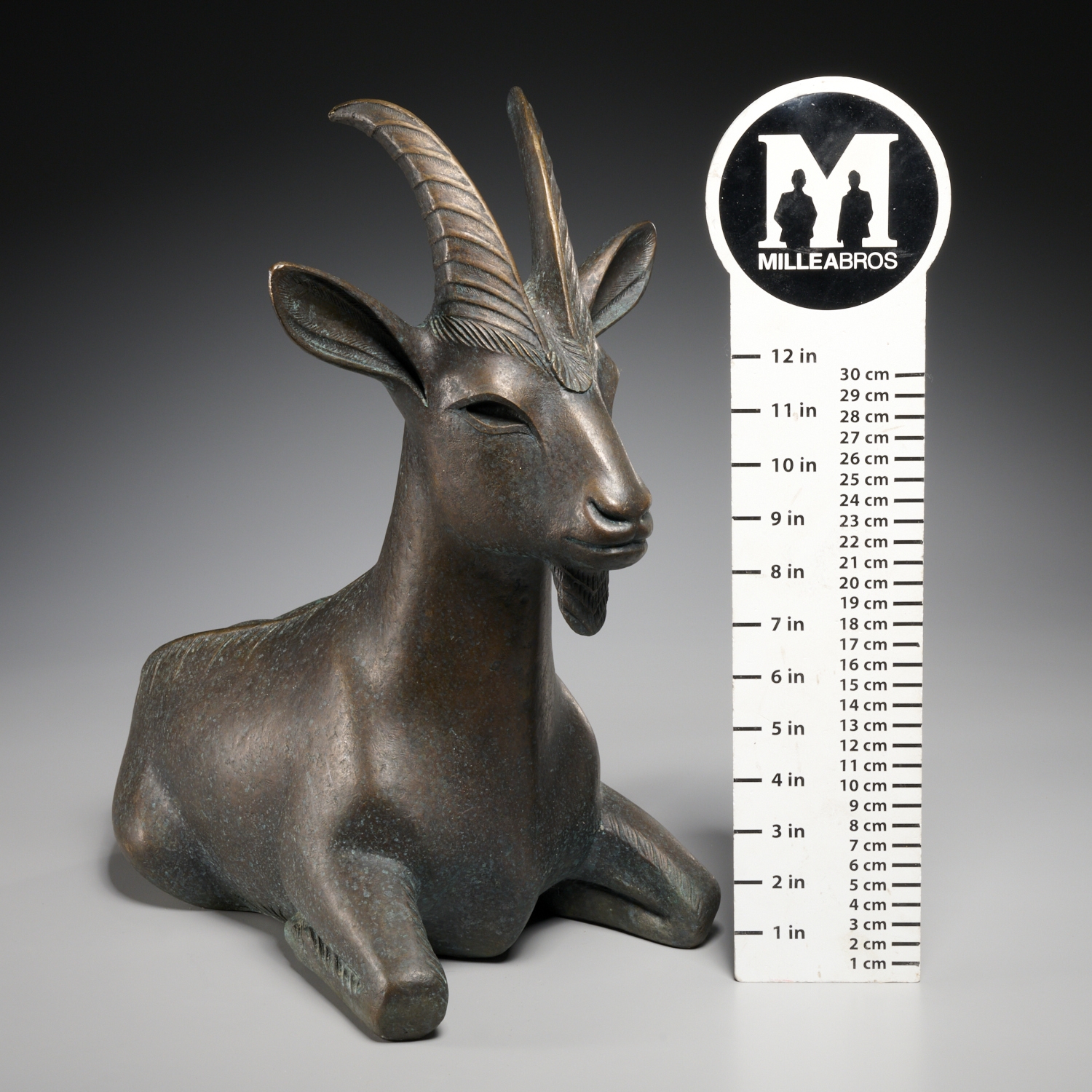 Aleko Kyriakos | Recumbent Goat (Circa 1962) | MutualArt