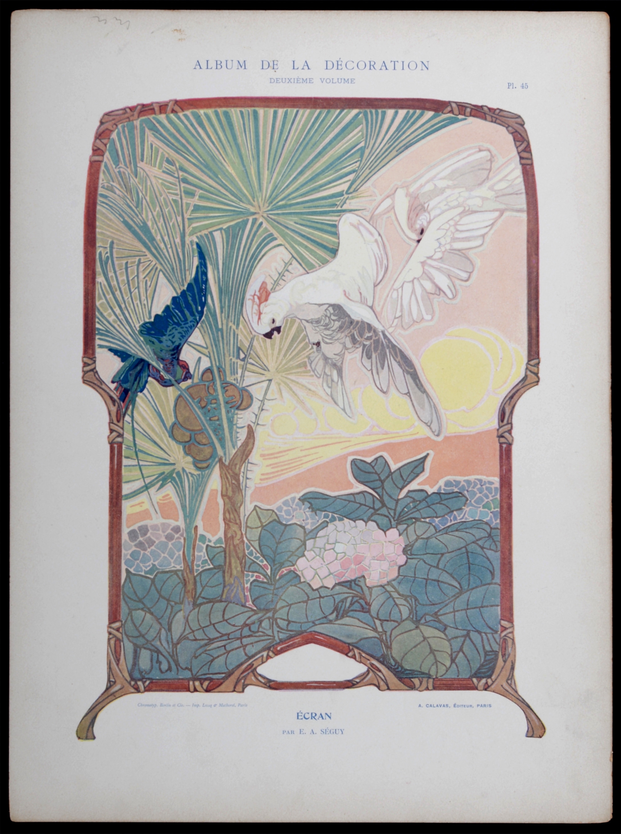 Émile-Allain Séguy | Écran (1900) | MutualArt