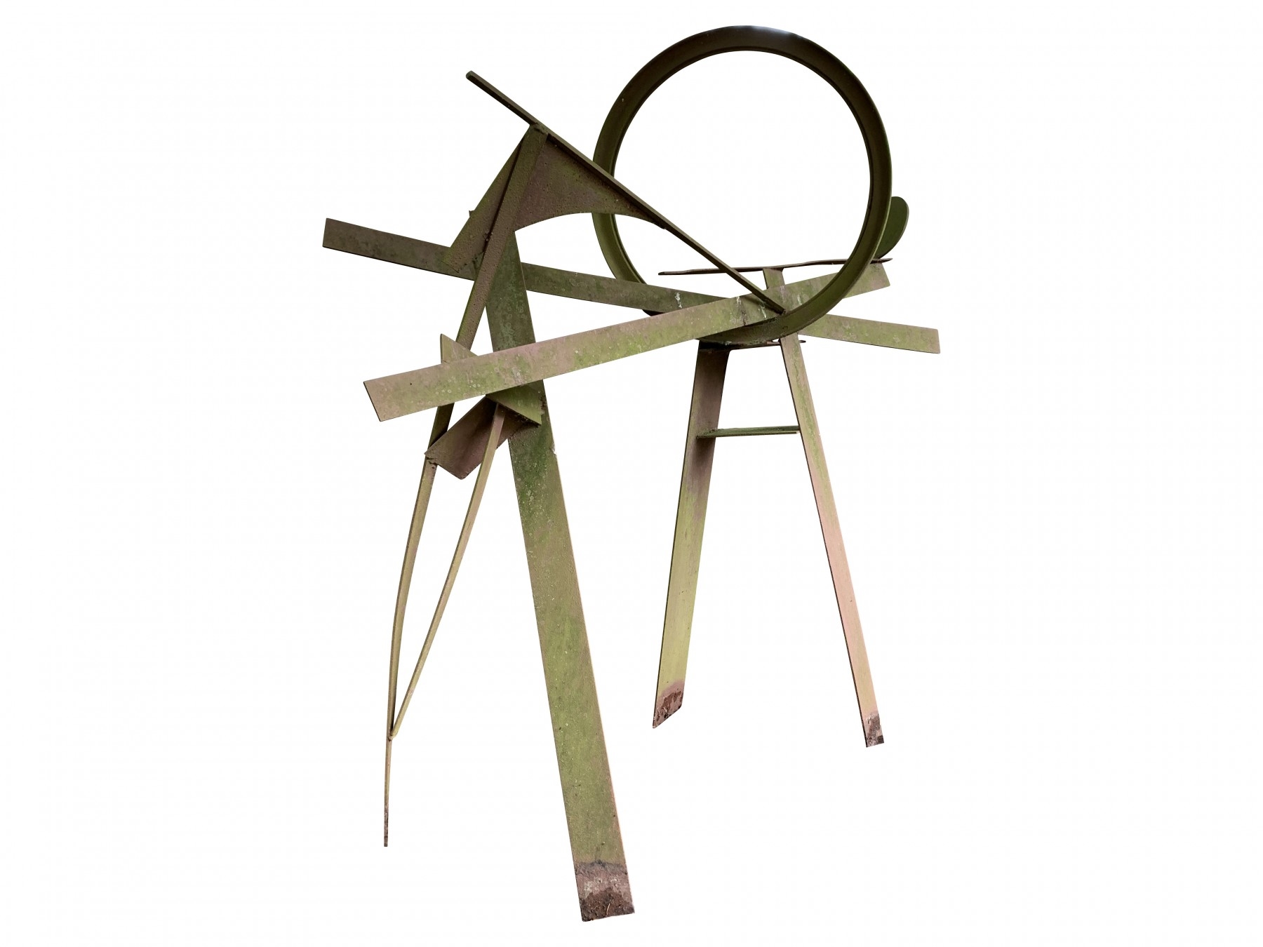 Anthony Caro | Norma Flanagan Large Steel Geometric Garden Sculpture ...