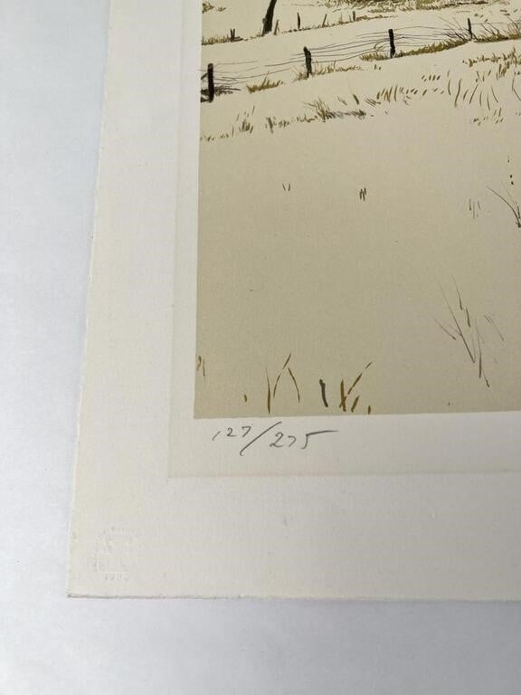 Adolf Sehring | Adolf Sehring Snowdrift Print | MutualArt