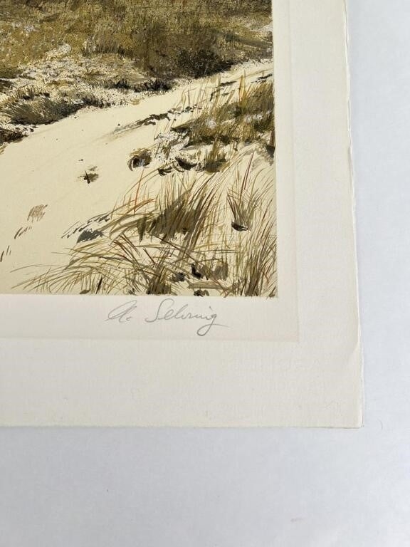 Adolf Sehring | Adolf Sehring Snowdrift Print | MutualArt