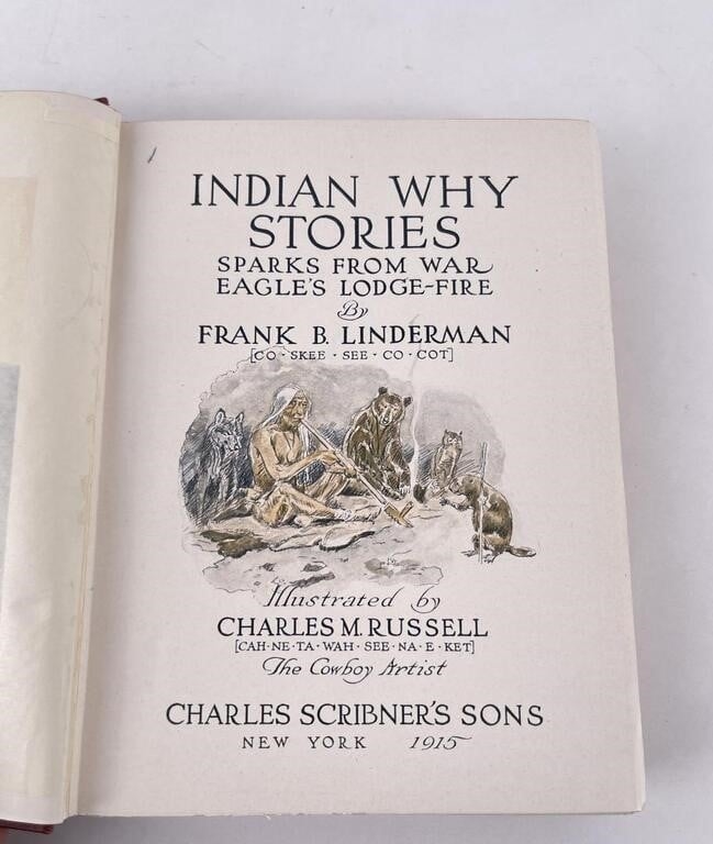 Charles Marion Russell | Indian Why Stories (1915) | MutualArt