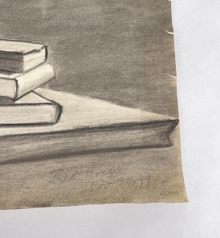 Fredrick B. Kress | Frederick Kress Drawing Study California (Circa ...