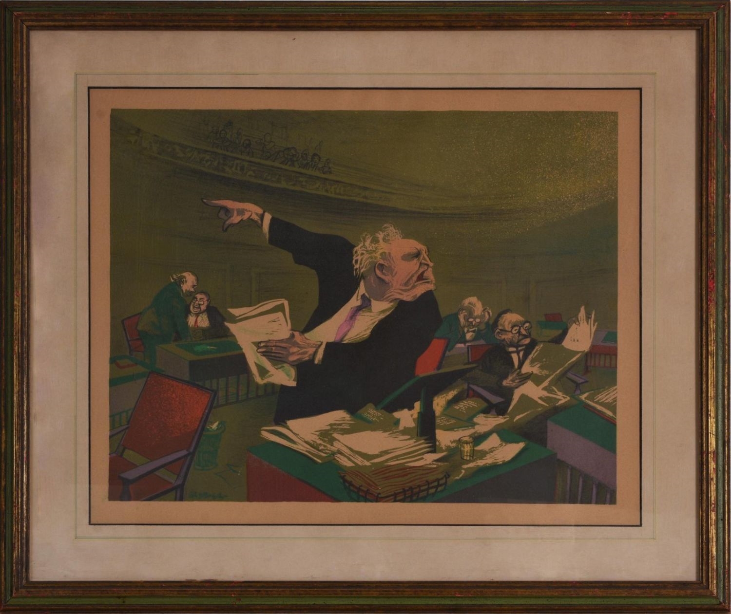 William Gropper | The Senator | MutualArt